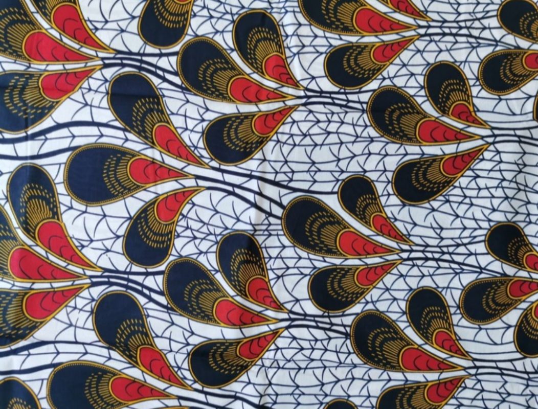 Imprimé wax africain, tissu wax 100% coton , ankara wax fabric - Eyram Wax