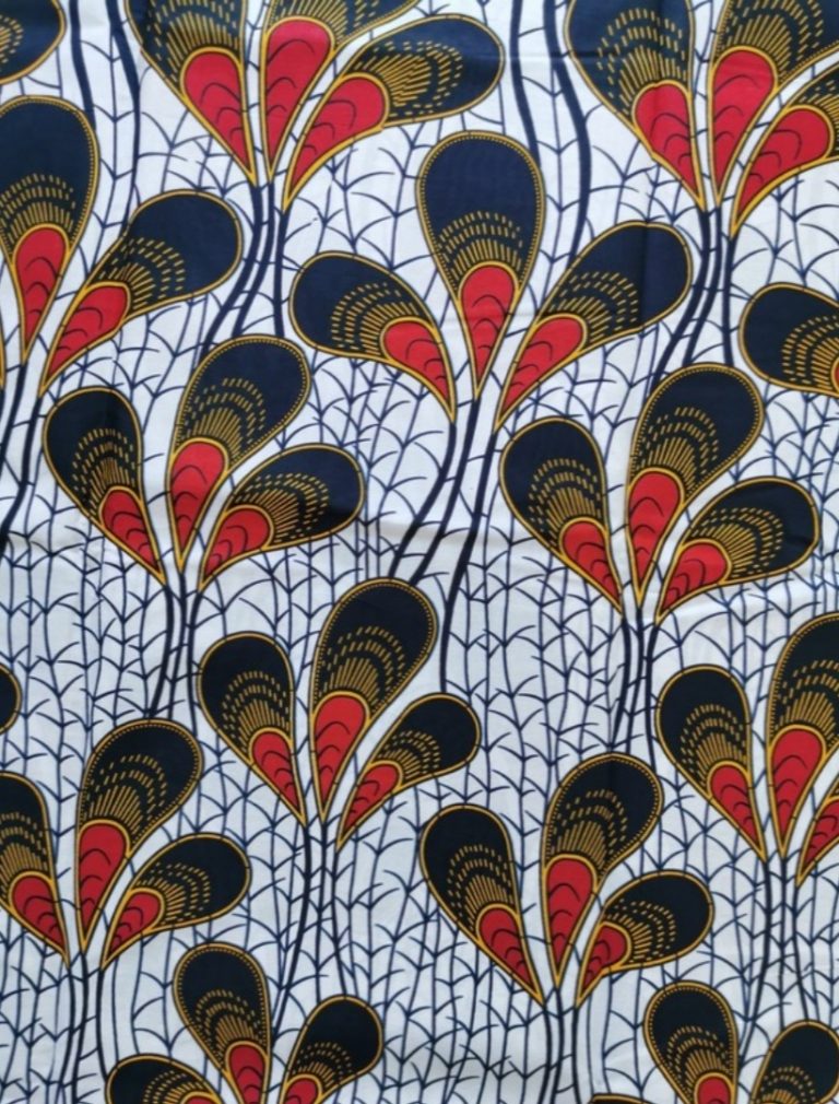Imprimé wax africain, tissu wax 100% coton , ankara wax fabric - Eyram Wax